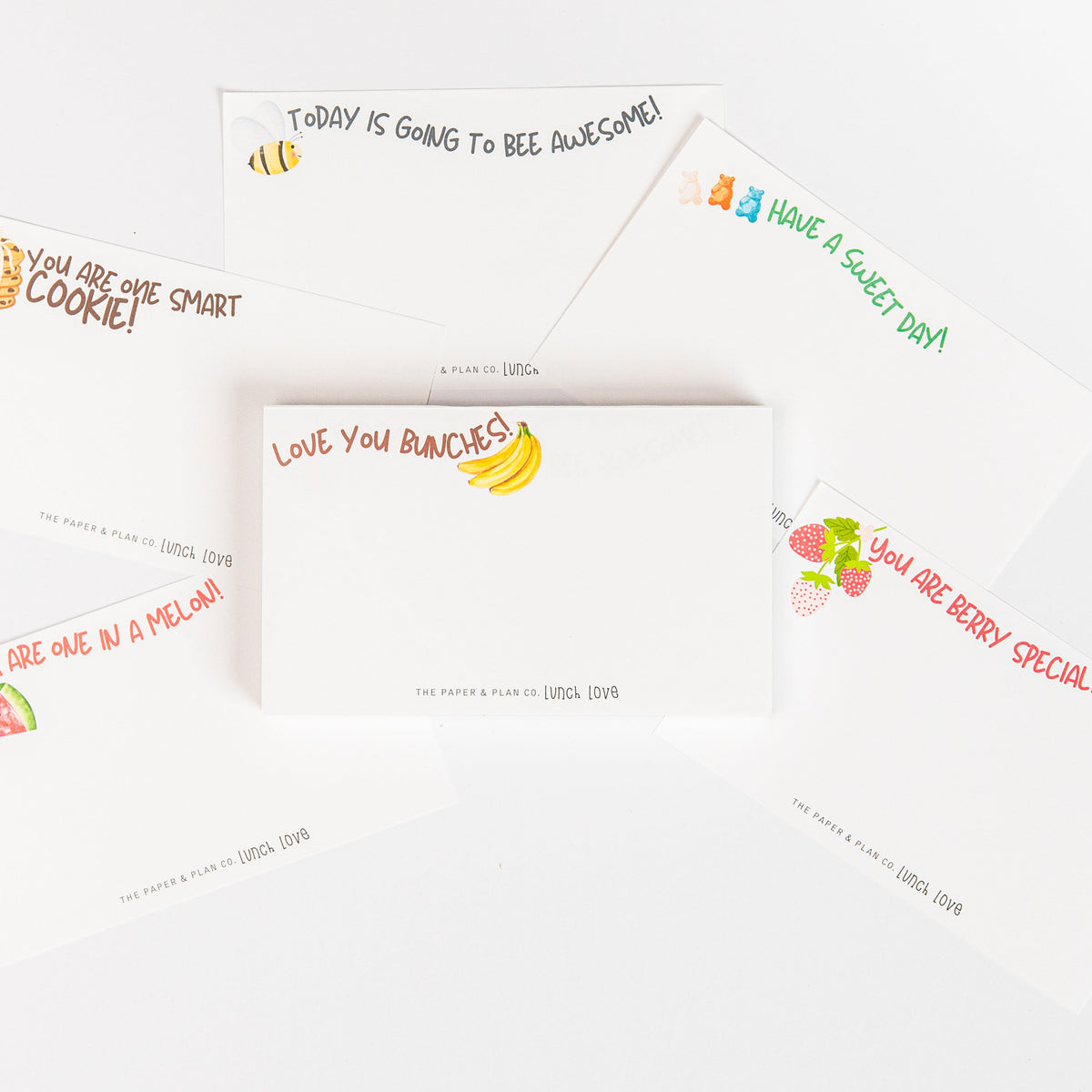 Lunch Love Notes – The Paper & Plan Co