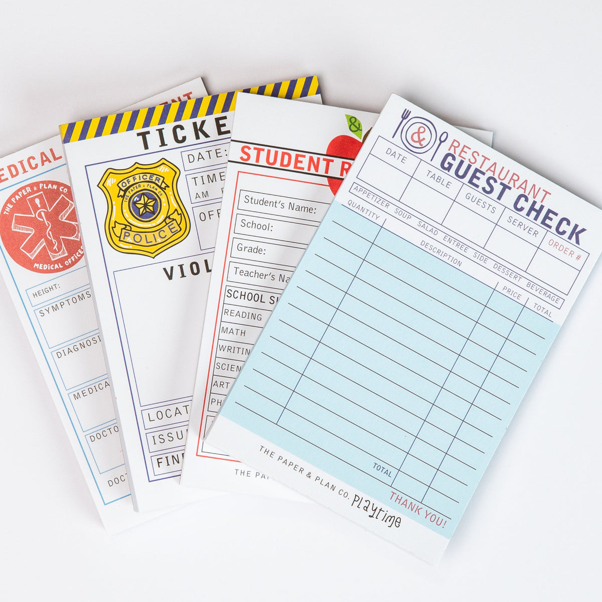 Kids Classic Playtime Pads®️ – The Paper & Plan Co