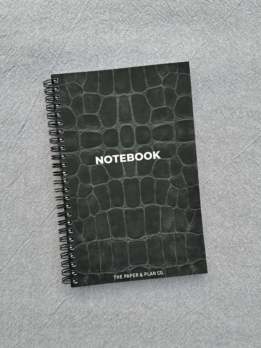 Crocodile Notebook – The Paper & Plan Co