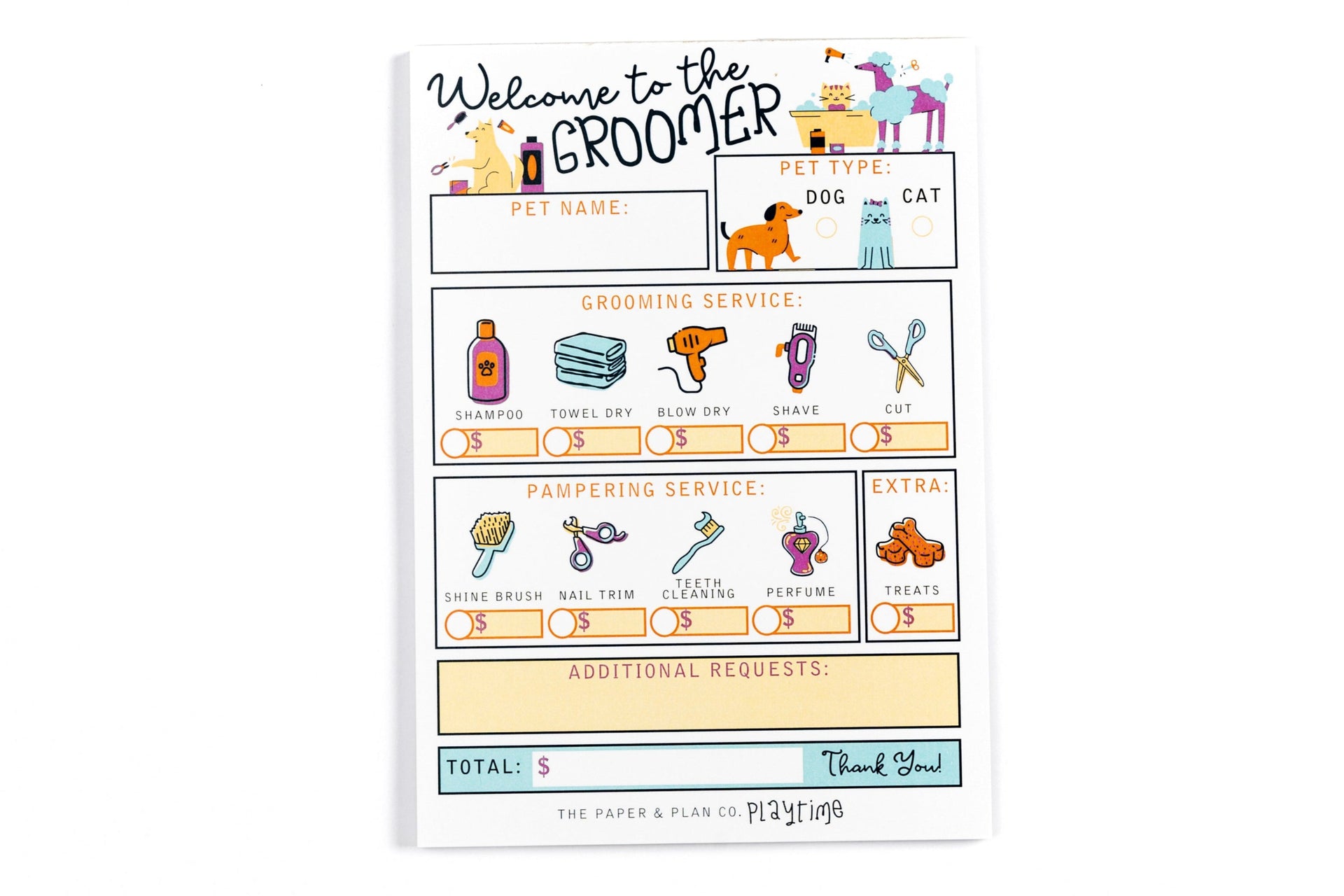 Playtime Pad™️ Collection – The Paper & Plan Co