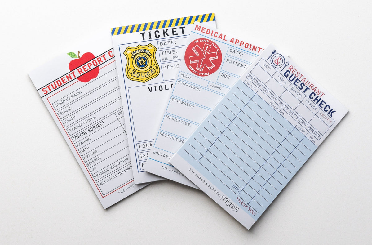 Kids Playtime Pads – The Paper & Plan Co