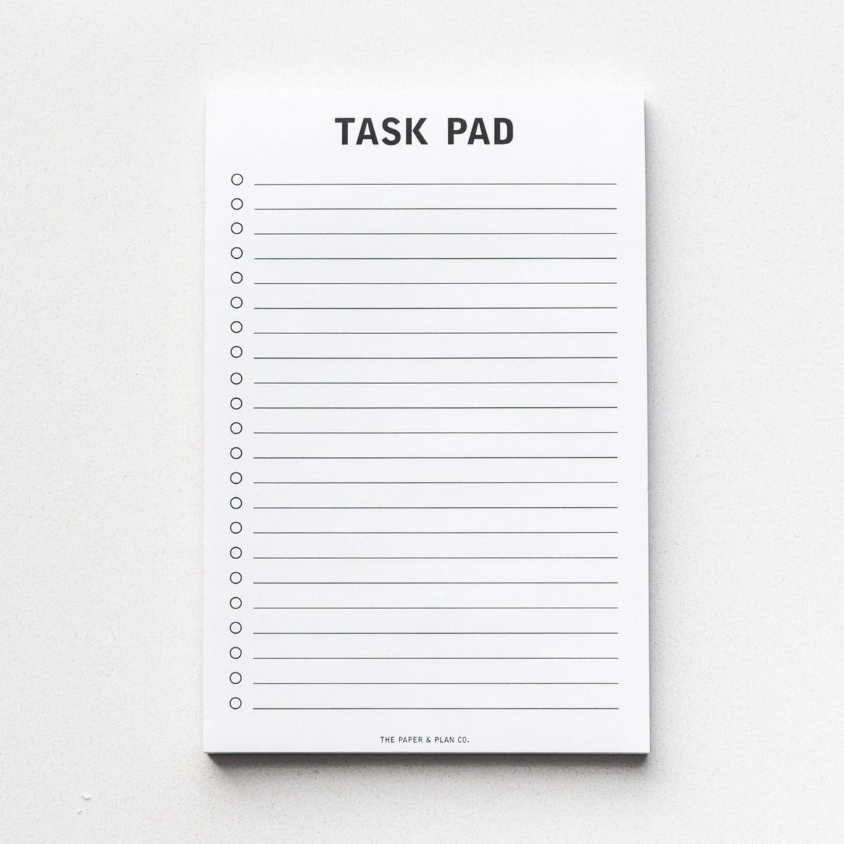 Task Pad – The Paper & Plan Co