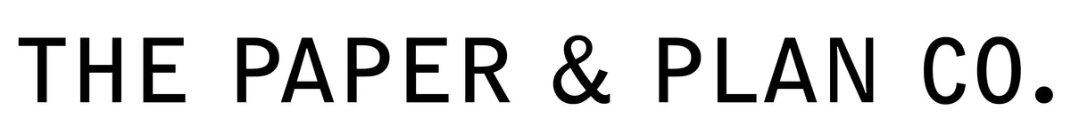 Planners, Notebooks, Paper Office Supplies | The Paper & Plan Co