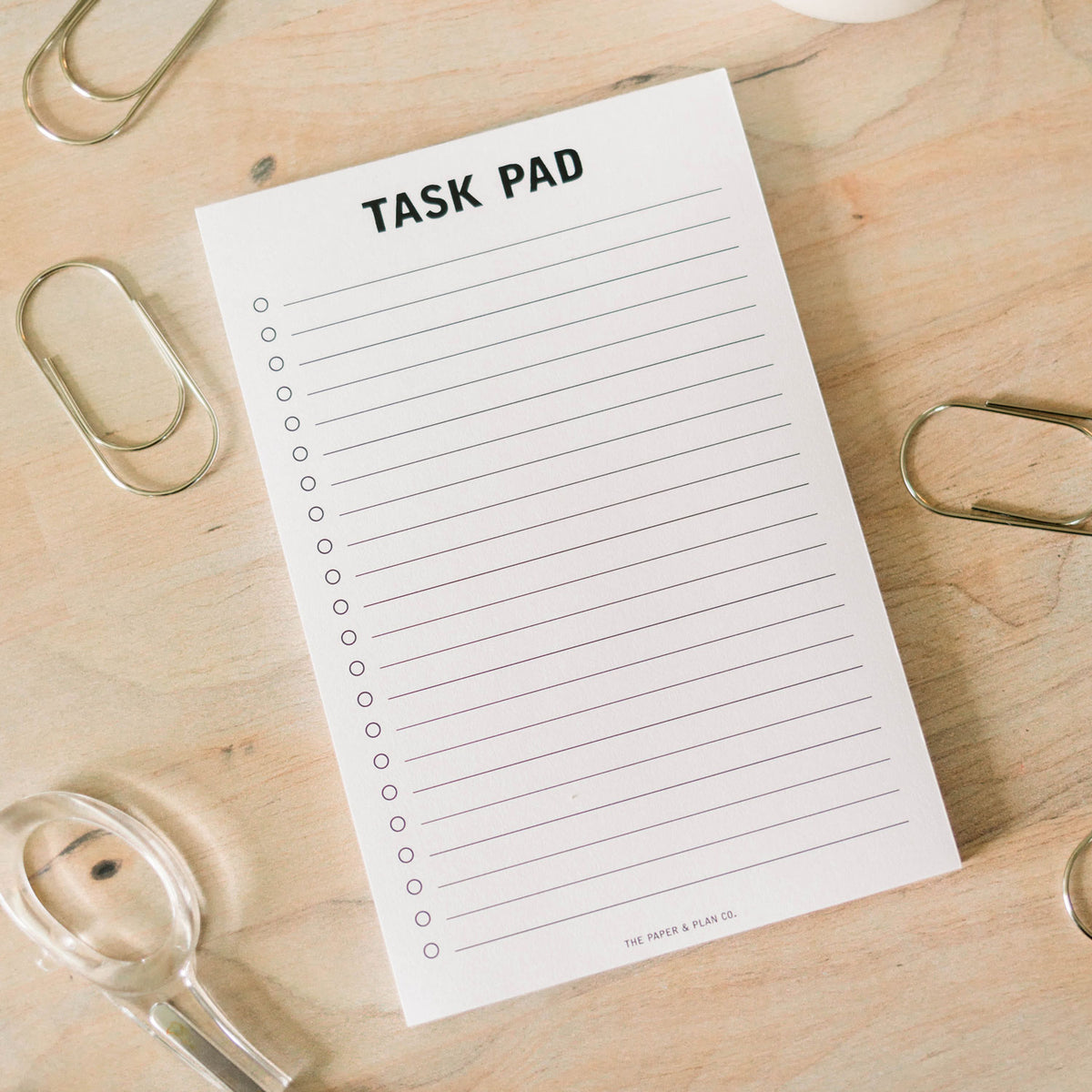 Task Pad – The Paper & Plan Co